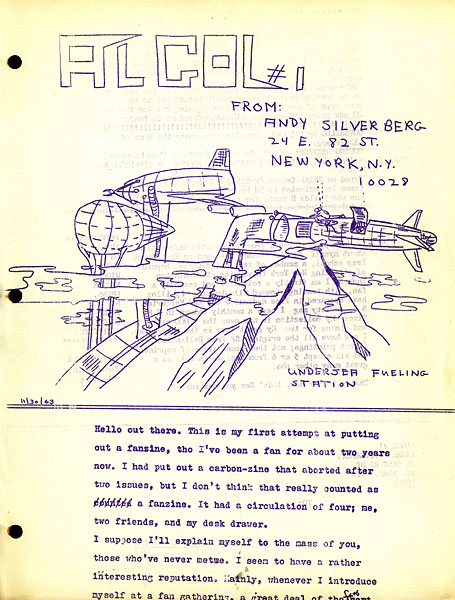 Publication: Algol, #1, November 1963