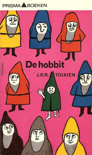 ‘The Hobbit’ by J.R.R. Tolkien. Cover art by Tolkien. A 2012 edition ...