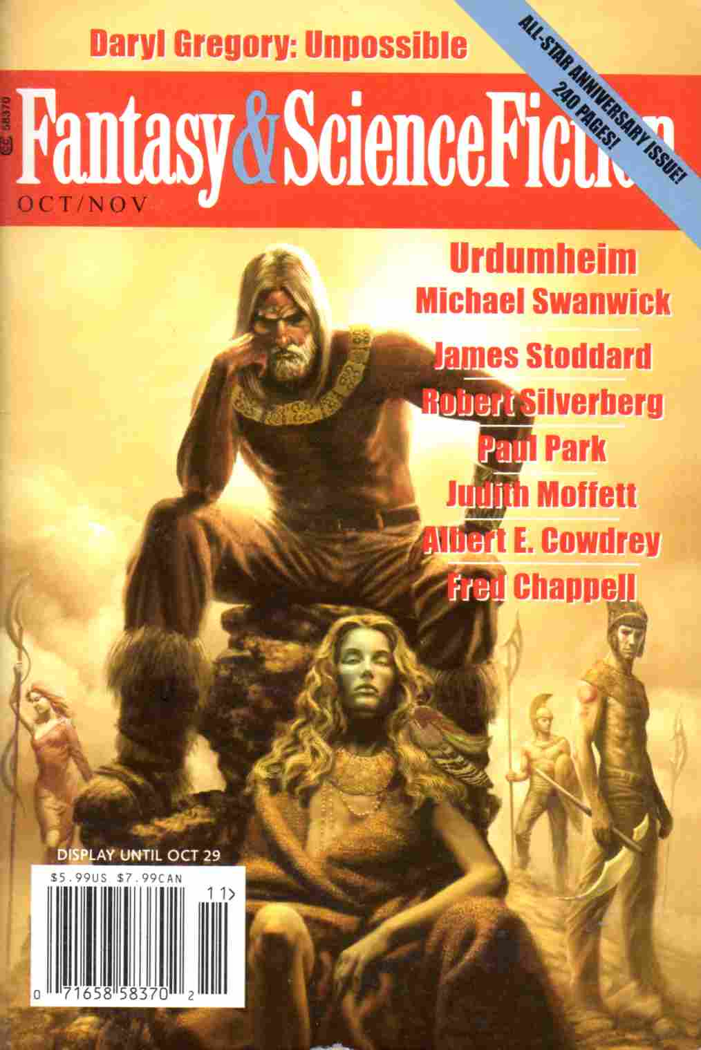 Publication: The Magazine of Fantasy & Science Fiction, October ...