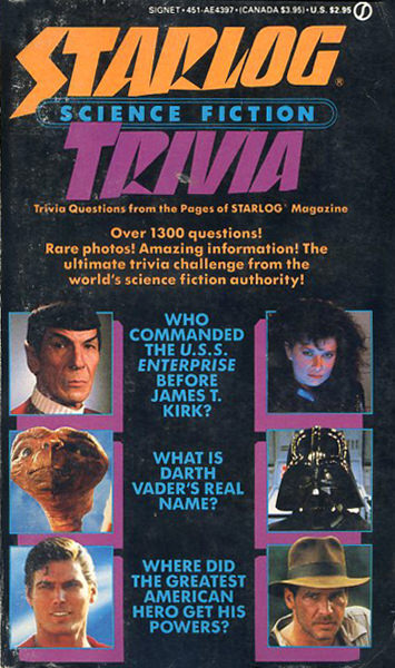 Publication: Starlog Science Fiction Trivia Book